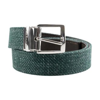 Kiton Homme, Accessoires, Vert, Taille: 100 CM Ceinture en mat&eacute;riaux mixtes