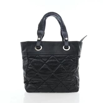Chanel Pre-owned Nylon chanel-taschen - - Pre-owned - Damen - Schwarzk - ONE SIZE