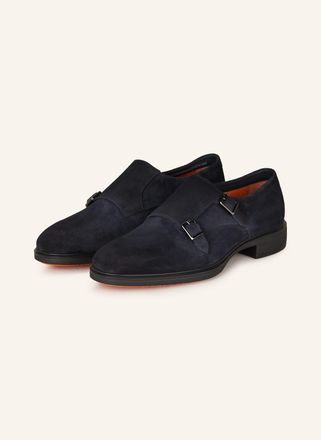 Santoni Double-Monks Easy blau