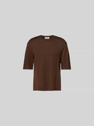 Officine G&eacute;n&eacute;rale Relaxed Fit T-Shirt aus Lyocell-Woll-Mix