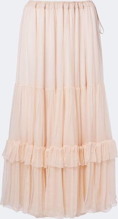 Chlo&eacute; Chlo&eacute; Maxirock aus Seidenchiffon