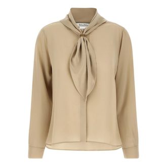 Max Mara MxmDry Shirt - - Blouses & Shirts - Damen - Beige - M