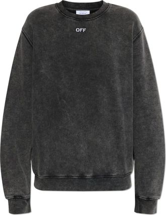 Off-white Damen, Sweatshirts & Hoodies, Grau, MGröße