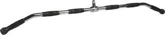 VirtuFit LAT Pulldown Bar - Latzugstange - aus Chrom - Kabelzuggriff, Gerade Stange, Bizeps Stange, Trizeps Stange, Krafttraining, Muskelzugstange Latissimus-S