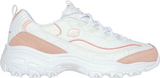 Skechers DLites New Heat Damen Sneaker Weiß/Orange EU 37