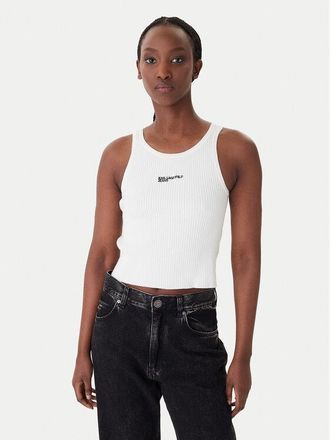 Karl Lagerfeld Top B1W18024 &Eacute;cru Slim Fit