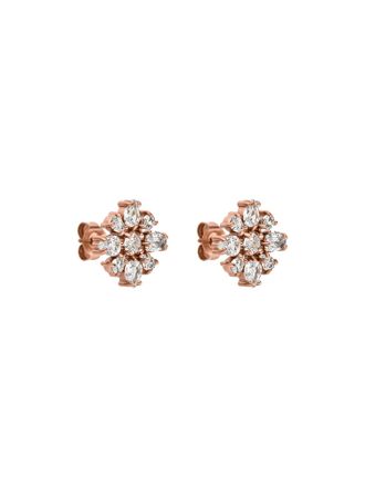 Purelei Blossom Ohrringe mit Zirkonia Steinen