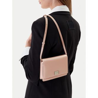 Calvin Klein Handtasche Calvin Klein Hardware Flap Crossbody K60K612967 Rosa