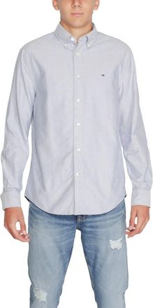 Tommy Hilfiger Herren Hemd Oxford Shirt Langarm, Blau (Royal Blue), S