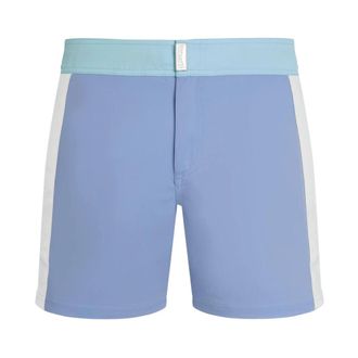 Vilebrequin Homme, Maillots de bain, Bleu, Taille: XL Merle Color Block Swim Shorts