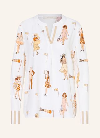 Herzen&rsquo;s Angelegenheit Herzens Blusenshirt Mit Seide weiss