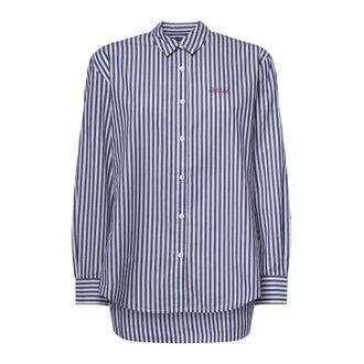 MC2 Saint Barth Brigitte Embry Cotton Stripes - - Blouses & Shirts - Damen - Blau - S