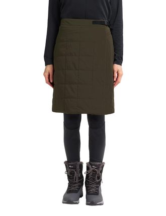 Jack Wolfskin Damen WINTERDUNE Skirt W Rock, Obsidian Moss, M