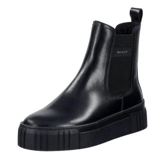 GANT FOOTWEAR Damen SNOWMONT Chelsea-Stiefel, Black, 39 EU
