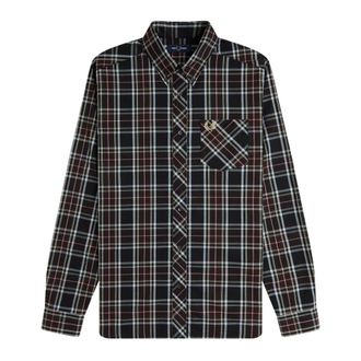 Fred Perry M2433 102 Hemd - - Shirts - Herren - Mehrfarbig - XL