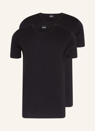 HUGO BOSS 2er-Pack T-Shirts Modern schwarz