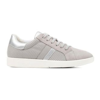 Geox M&auml;dchen D Meleda B Sneaker, Hellgrau, 40 EU