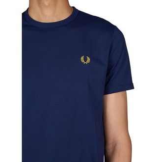 Fred Perry T-shirt &agrave; col rond en coton