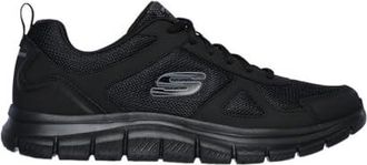 Skechers Homme Skechers Track-scloric 52631-bbk Sneakers Basses, Noir, 45.5 EU
