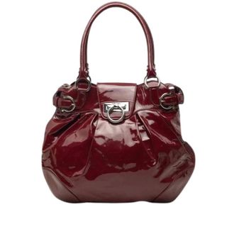 Ferragamo Sac &agrave; main fourre-tout Pre-owned - Femme - Pre-owned - Rouge - Taille: ONE Size
