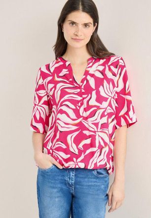 Cecil Druckbluse Sommerbluse mit floralem Muster