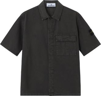 Stone Island Compass-badge Short-sleeved Shirt