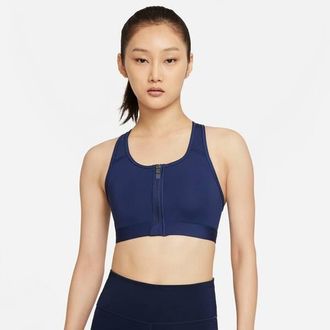Nike Damen DF SWSH ZIP FRONT BRA