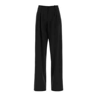 Isabel Marant Lyda Wollhose - - Trousers - Damen - Schwarzk - XS