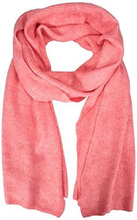 Vero Moda VMLEFILE Long Rib Scarf Noos Écharpe, Rose Vif/détail : mélange, Taille Unique Femme