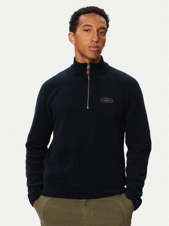 Aeronautica Aeronautica Militare Pullover 262MA1672UL00954 Dunkelblau Regular Fit