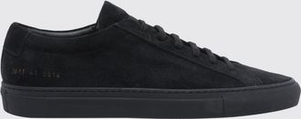 Common Projects Sneakers basses Achilles Premium en daim avec logo imprim&eacute;