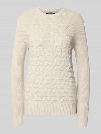 A|X Armani Exchange Pullover aus Schurwoll-Mix in Strick-Optik