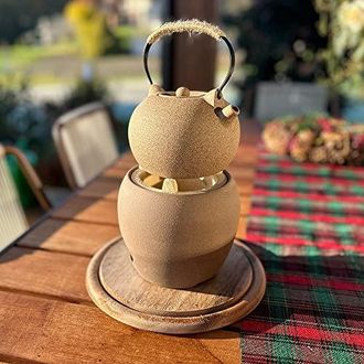 Tea Soul TEASOULTea Soul Keramik-Wasserkocher-Set Ore Rock 800 ml