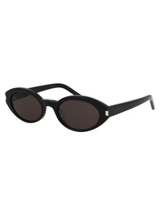 Saint Laurent Womens Sunglasses Black Acetate Black-Black-Black Black/black/black