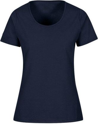 Trigema T-Shirt TRIGEMA Damen T Shirt aus Biobaumwolle (1-tlg)