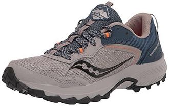 Saucony Mens Excursion TR15 Trail Running Shoe, Smoke/Space, 8