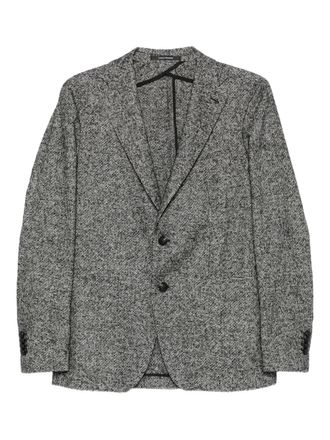 Tagliatore blazer à design texturé - Noir