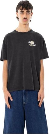 New Amsterdam Surf Association Homme, Tops, Noir, Taille: M Welcome To Palmbeach Tee