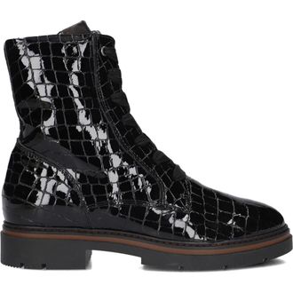 DL Sport Schwarze Leder Stiefeletten f&uuml;r Damen - - Shoes - Damen - Schwarzk - 38 EU
