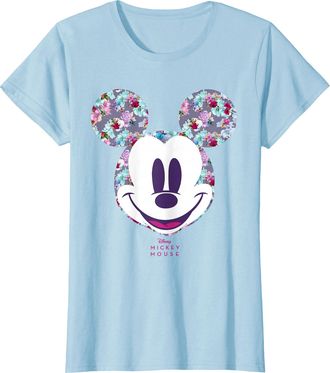 Disney Year of the Mouse Floral Mickey April T-Shirt