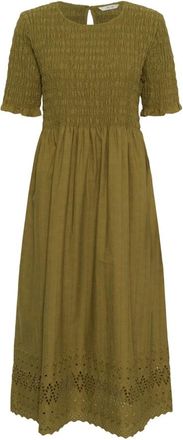 Cream Femme, Robes, Vert, Taille: 36 FR Midi Robes