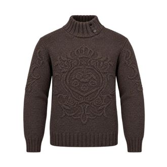 Dolce & Gabbana Pullover - - Knitwear - Herren - Braun - 2XL