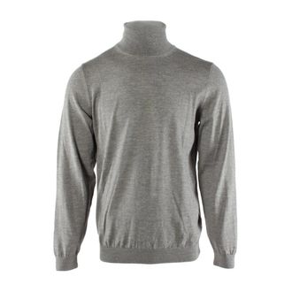 HUGO BOSS Musso-P Pullover - - Knitwear - Herren - Grau - 2XL