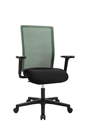 Topstar Topstar Free Point N inkl. Armlehne TW1 schwarz/schwarz - Netz graugrün