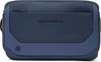 Piquadro unisex, Sacs, Bleu, Taille: ONE Size Sac Banane