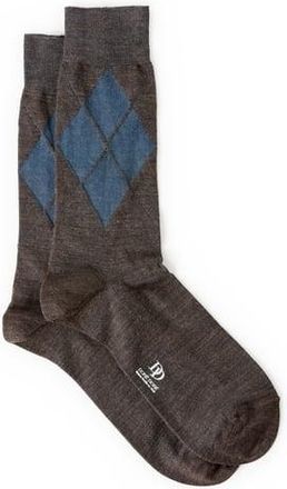 Doré Doré Chaussettes mi-hautes en laine mérinos mélangée