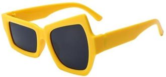 Generic Lunettes De Soleil Amusantes Irrégulières - Extravagantes Nuances Asymétriques, Lunettes De Fête Ludique | Spectacles Costumes Créatifs, Élégants Lége