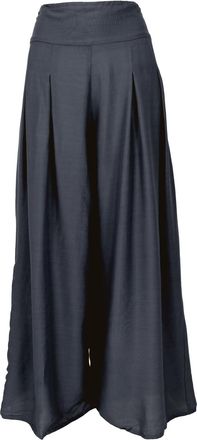 Guru Shop Boho Hosenrock, Weite Sommerhose - Anthrazit, Damen, Synthetisch, Size:L/XL