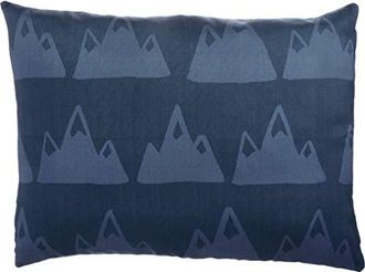 Bonamaison Le Jardin du Lin Kissenbezug Zierkissenbezug Blau Kissenbezug, Für Bett, Auto, Sofa, Haus, Wohnzimmer, Schlafzimmer, Dekoration, 45x60 Cm - Entworfen 