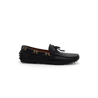 Car Shoe Blaue Leder-Mokassin-Flats - - Shoes - Herren - Blau - 40 EU
